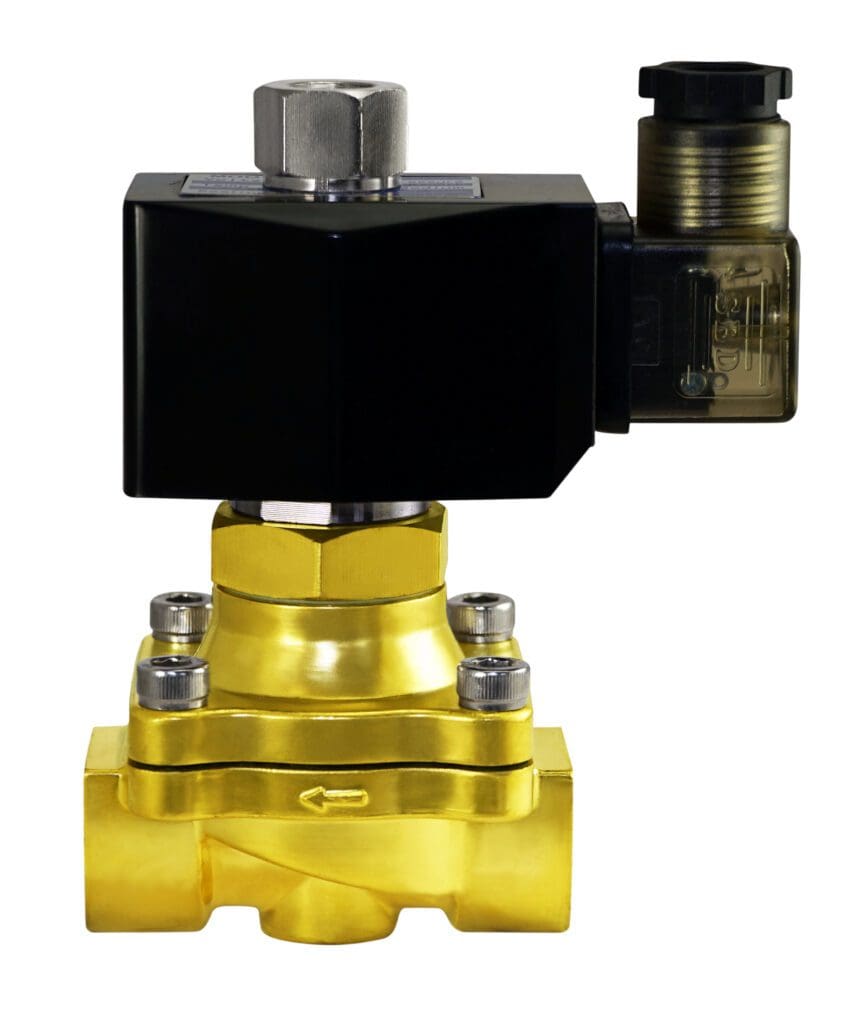 1/2 Inch Normally Open Brass Valve: Industrial Use Perfect - WIC Valve