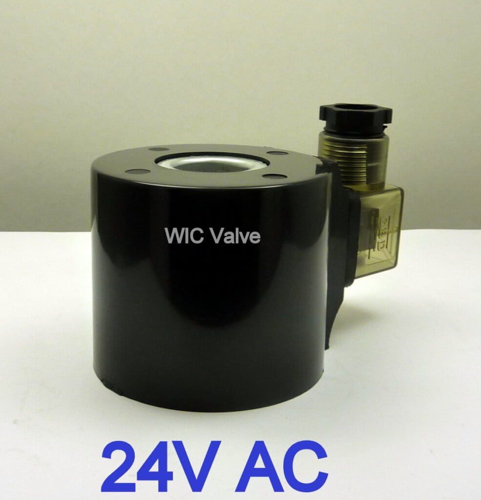 2L Series 24V AC Encapsulated Solenoid Valve Coil DIN 43650A - WIC Valve