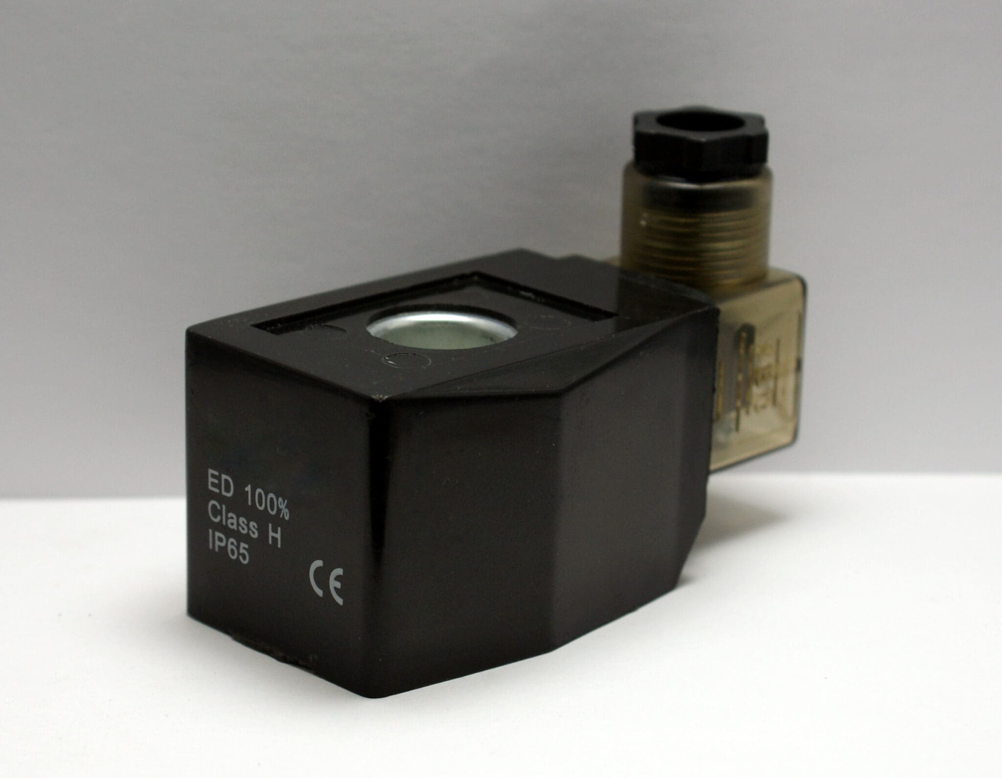 2P Series 12V DC Solenoid Valve Coil DIN 43650A Connector LED - WIC Valve
