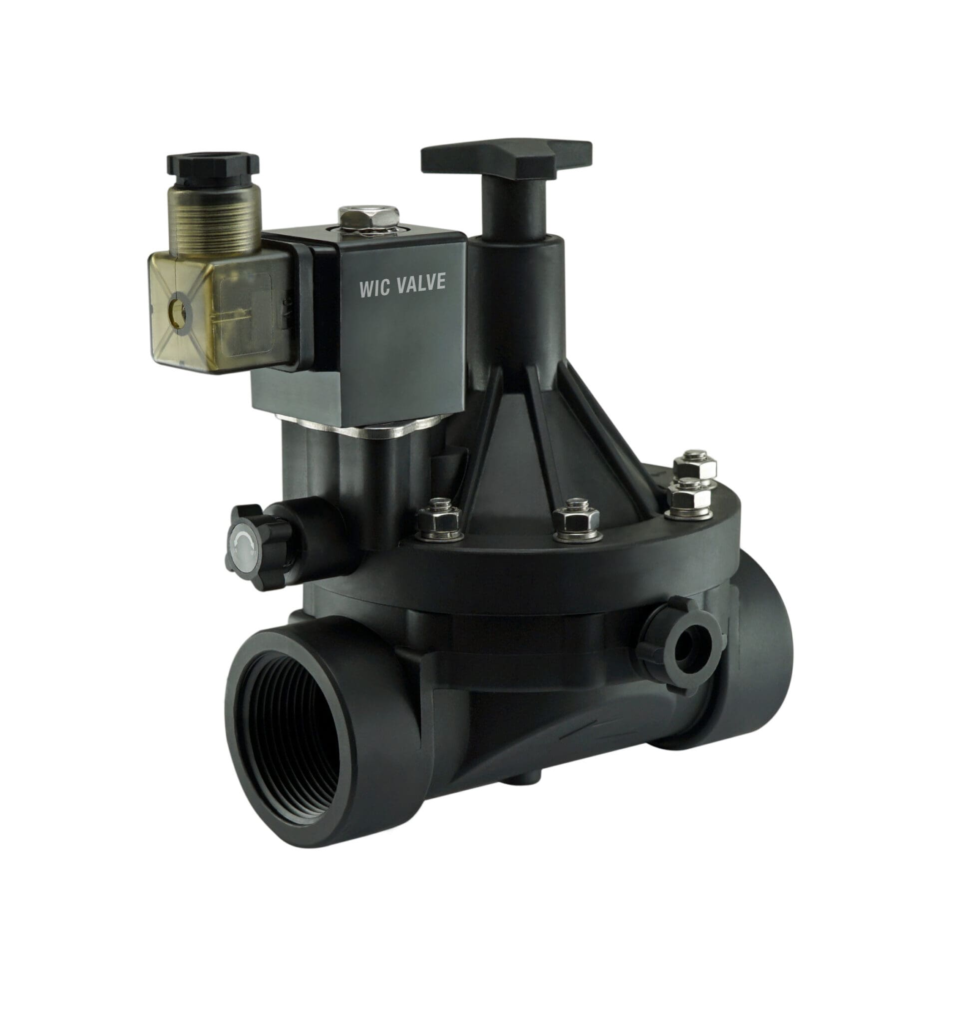 1.25" Inch PA66 Flow Control Valve with Manual Override