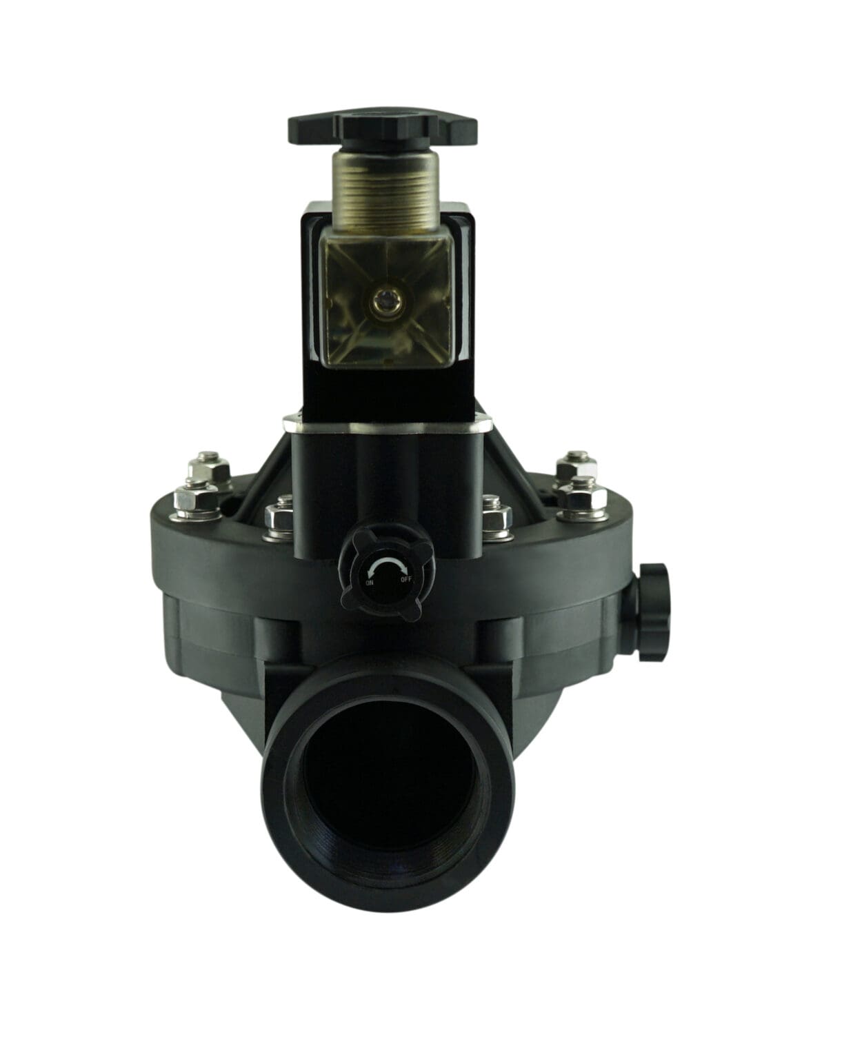 1.5" Inch PA66 Plastic Electric Solenoid Process Valve