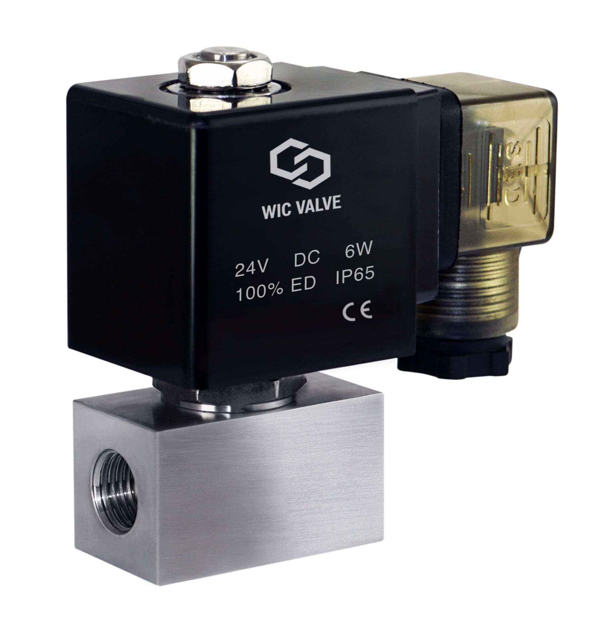 1/4" High Pressure Stainless Electric Solenoid Valve - WIC Valve