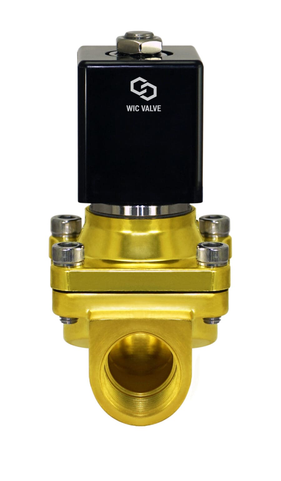 3/4" Inch Brass Zero Differential Electric Solenoid Control - WIC Valve